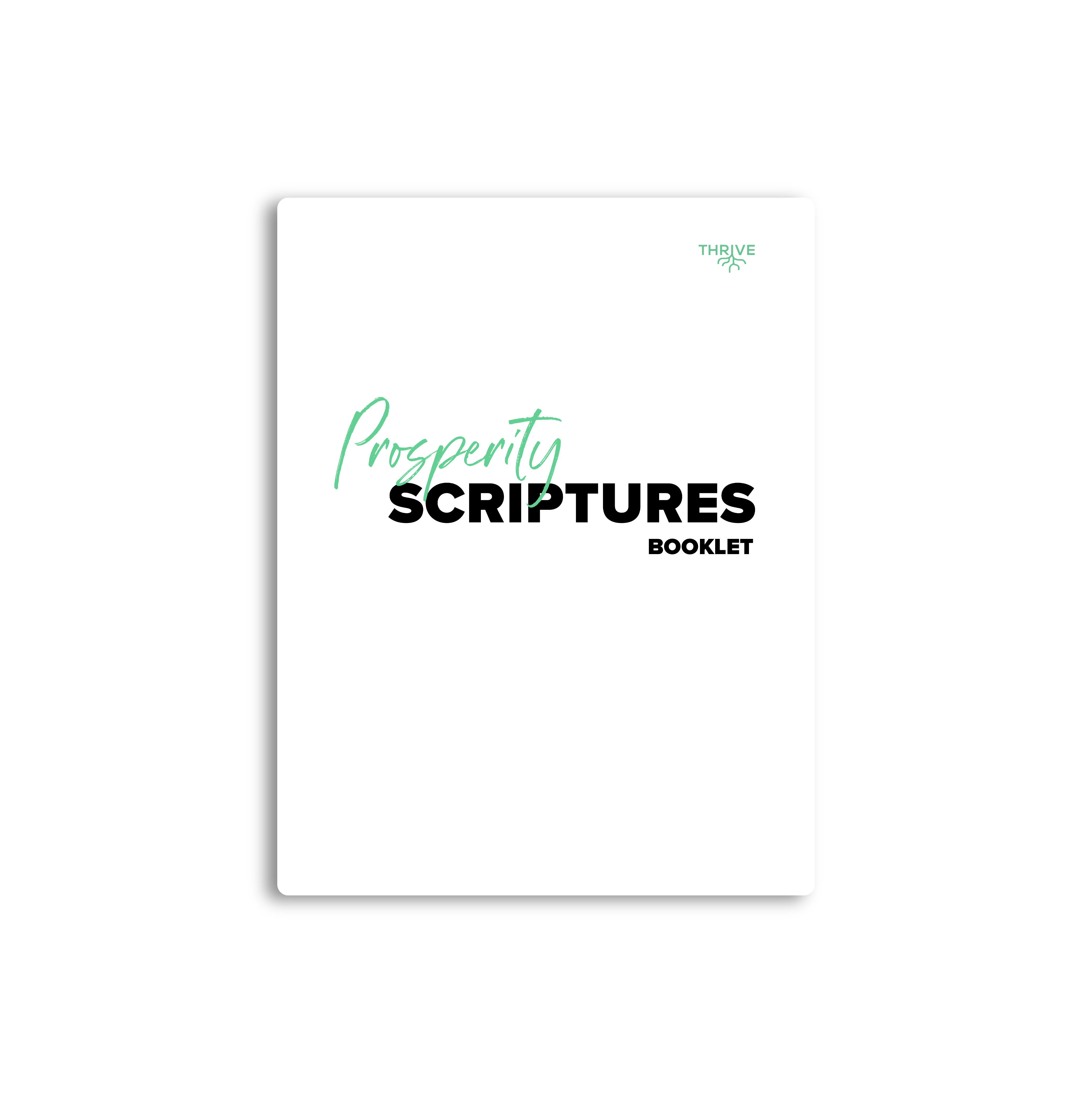 Prosperity Scripture Booklet – Thrive Teaching
