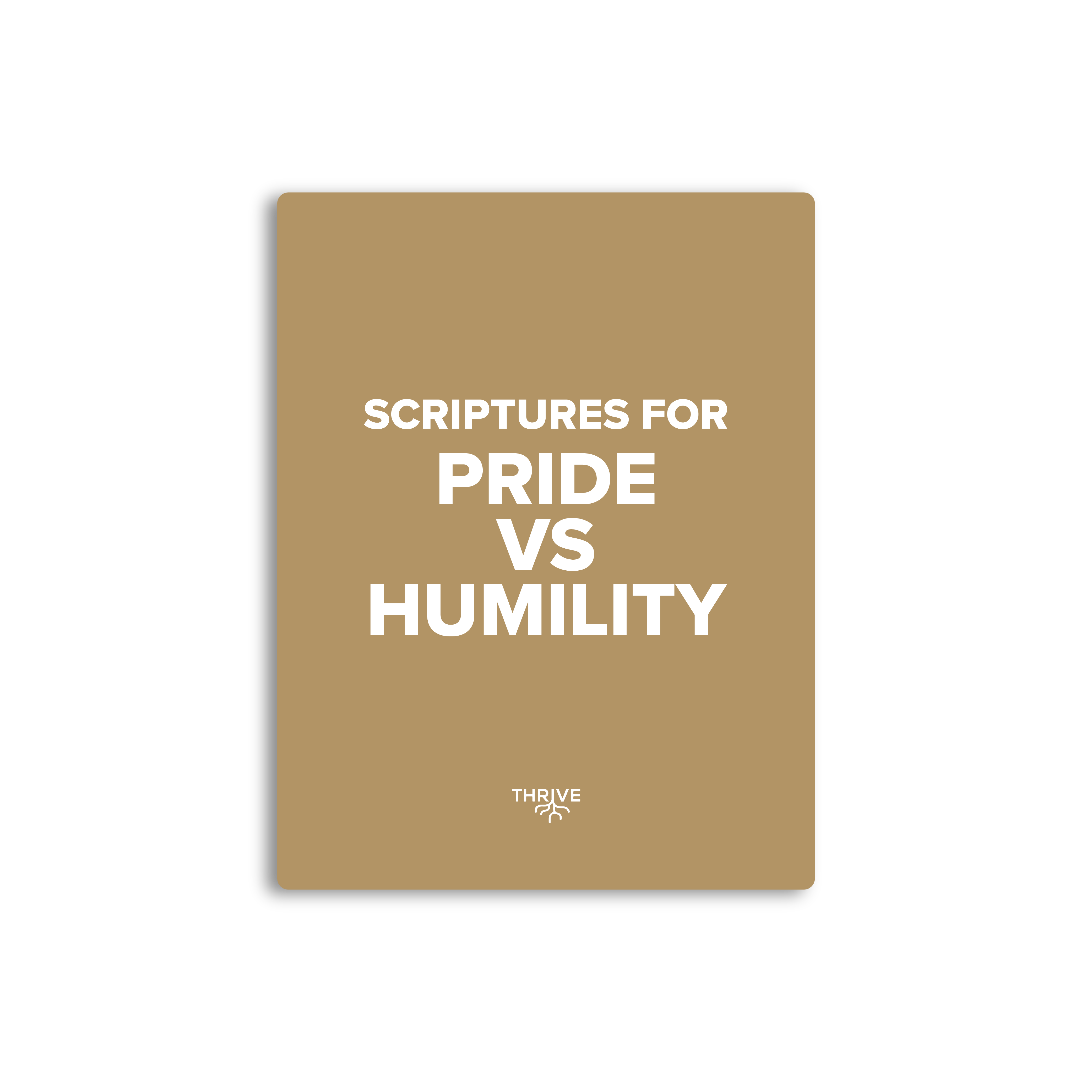 Tarjeta Orgullo vs Humildad - Próspera Enseñanza